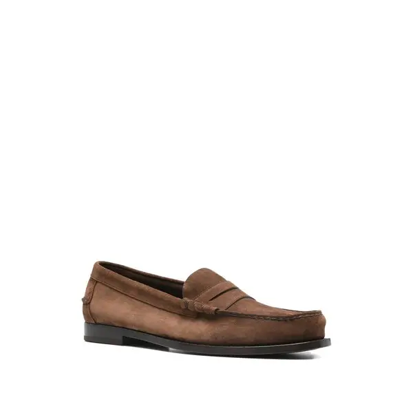 Church's Suede Slip-on Loafers - Brown