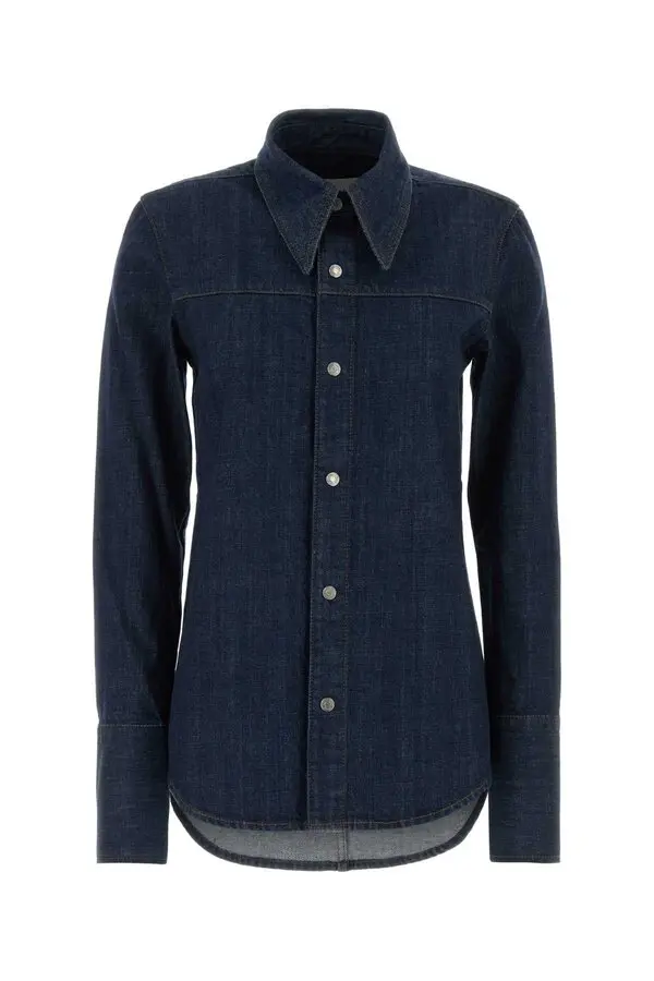 AMI Paris Denim Shirt - Blue