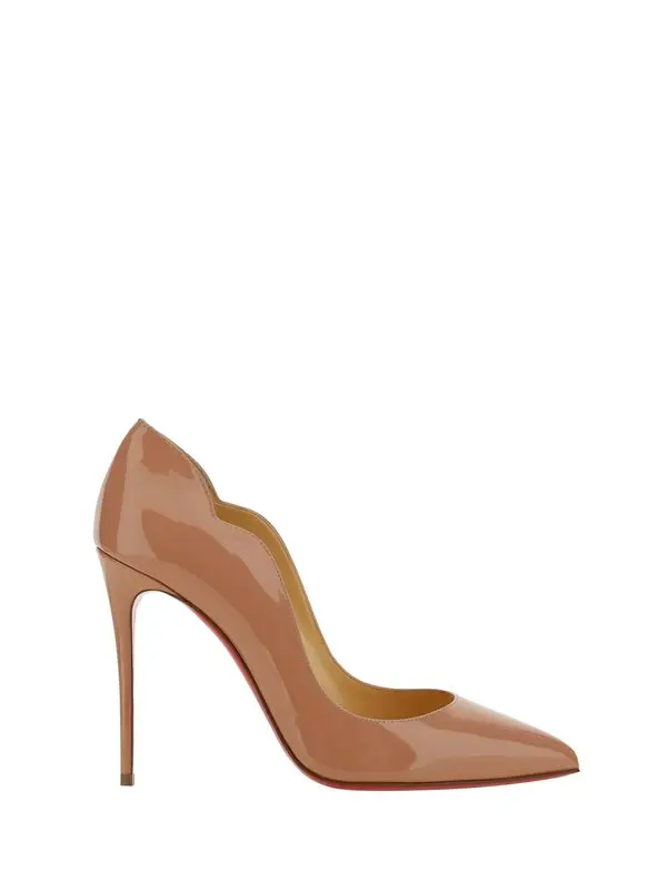 CHRISTIAN LOUBOUTIN Hot Chick Patent Leather Stiletto Pumps - Pink