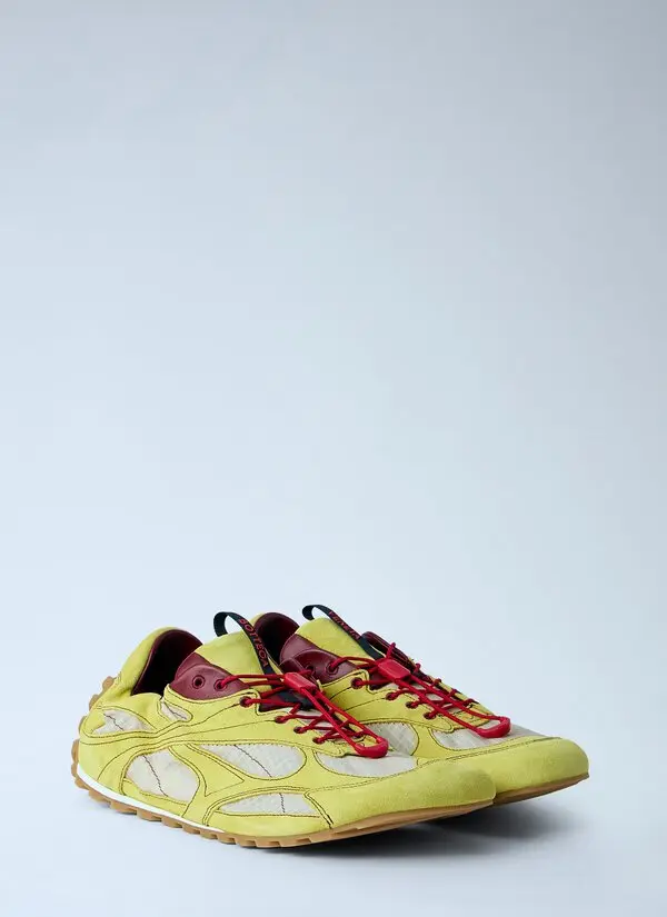 Bottega Veneta Orbit Flash Sneakers - Yellow