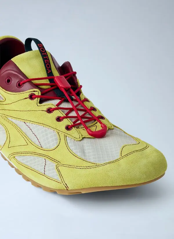 Bottega Veneta Orbit Flash Sneakers - Yellow