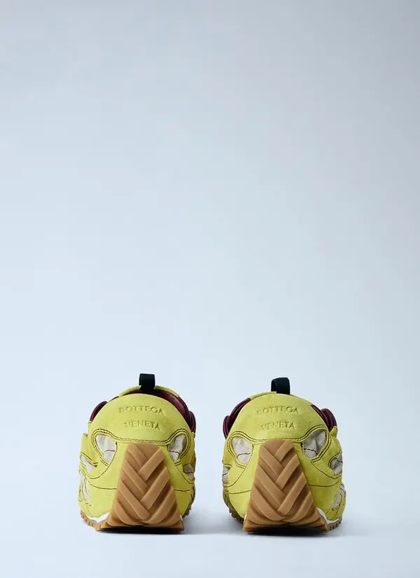 Bottega Veneta Orbit Flash Sneakers - Yellow