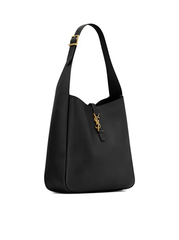 Saint Laurent Le 5 À 7 Large Soft Hammered Leather Shoulder Bag