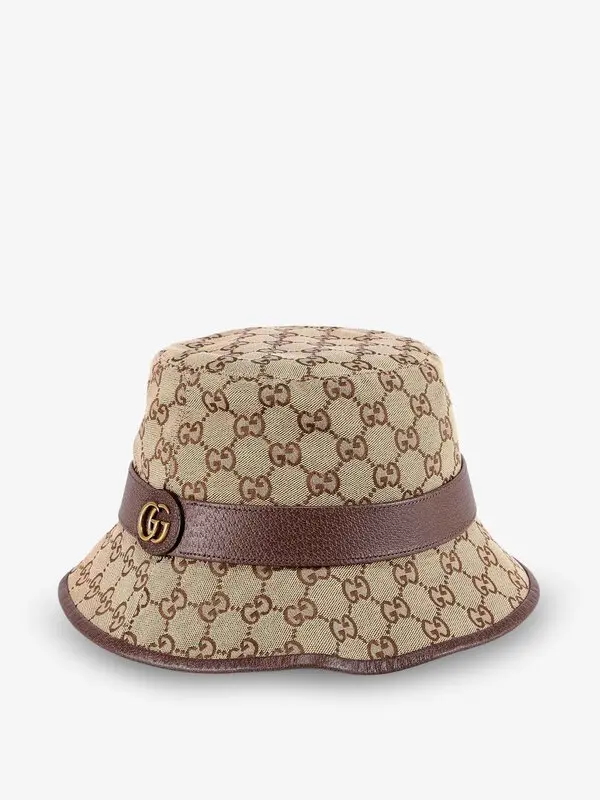 Gucci Gg Fabric Fedora Hat - Multicolor