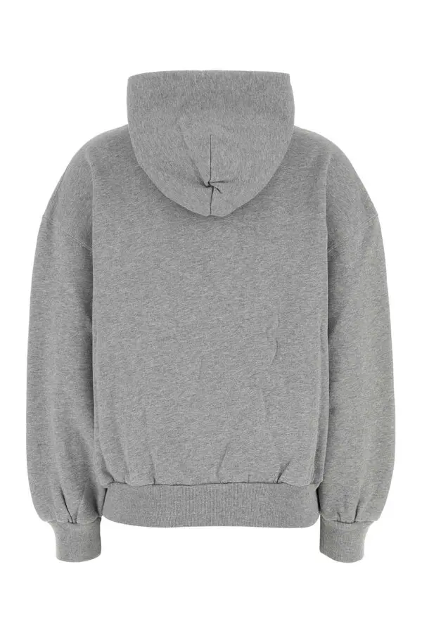 Balenciaga Grey Ceo Logo Hoodie