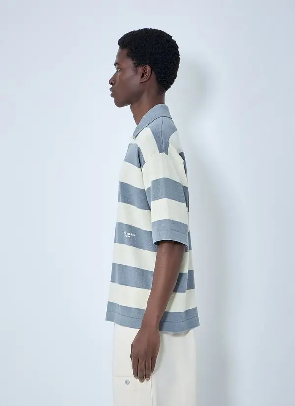 Stone Island Striped Polo Shirt