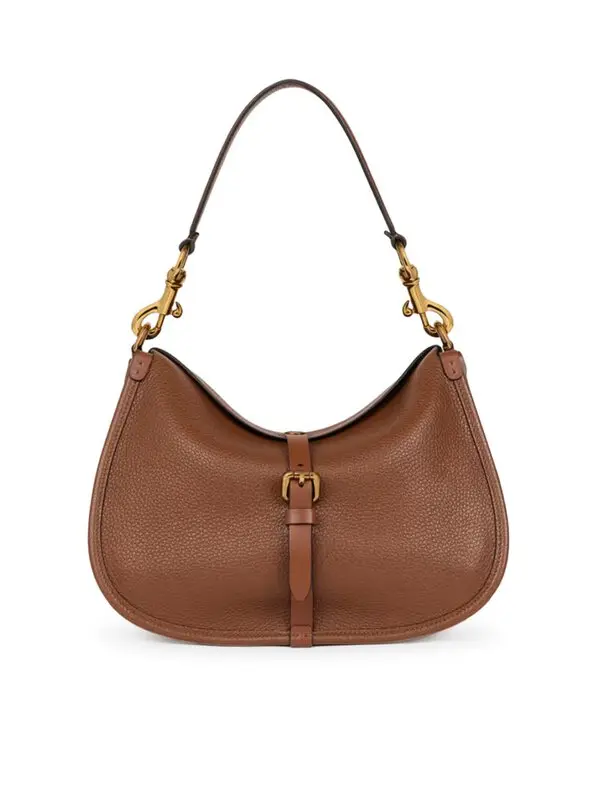 Etro Medium Pony Leather Bag - Orange