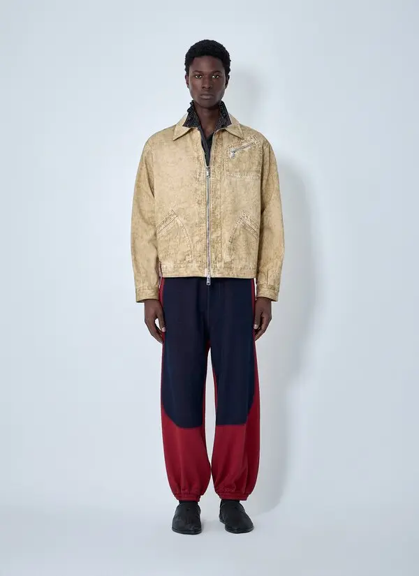 VIVIENNE WESTWOOD Contrast Panel Joggers - Red