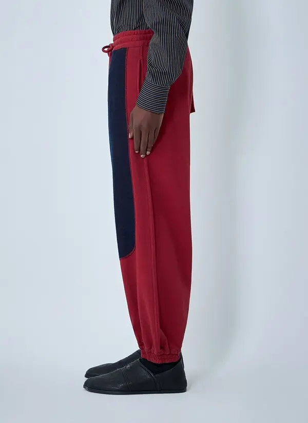 VIVIENNE WESTWOOD Contrast Panel Joggers - Red