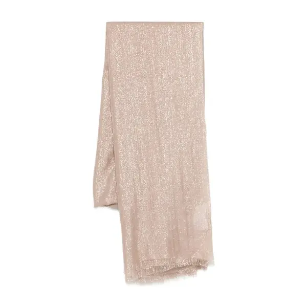 Brunello Cucinelli Neutrals Scarves - Cream