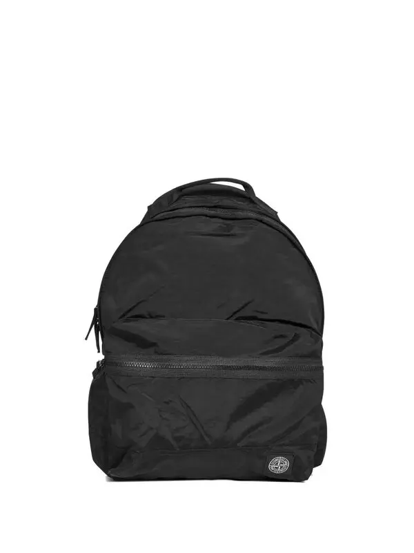 Stone Island Polyamide Backpack - Black