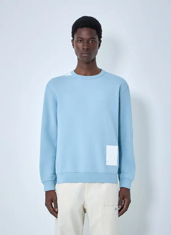 Stone Island Cotton Jersey Crewneck Sweatshirt
