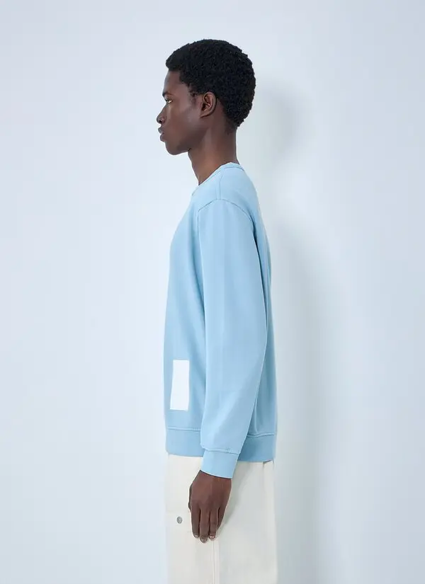 Stone Island Cotton Jersey Crewneck Sweatshirt