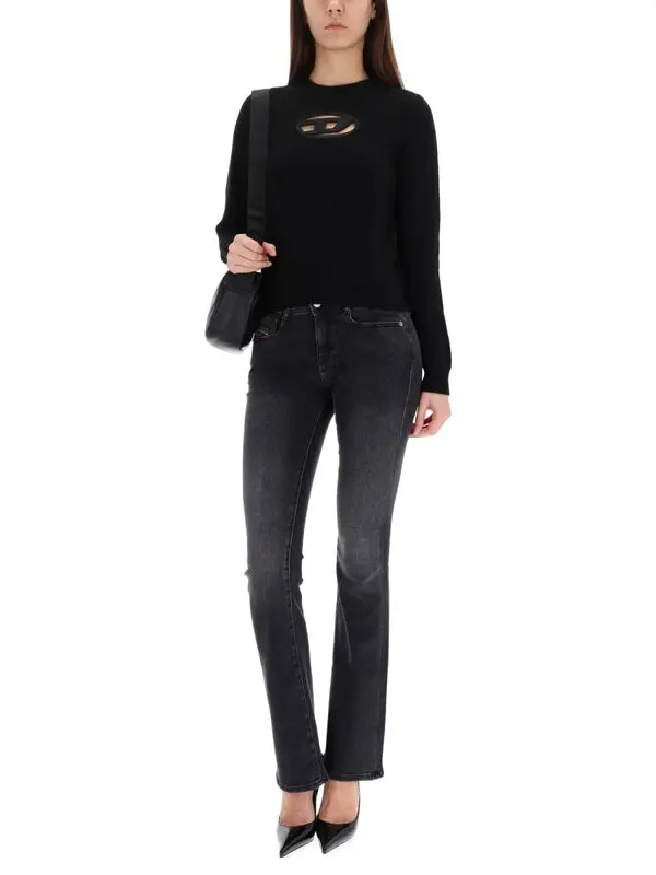 DIESEL® M-areesa Jersey Slim Fit Wool Cashmere - Black