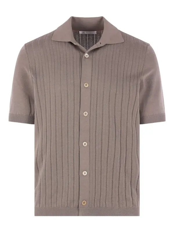 Brunello Cucinelli Knitted Cotton Cardigan