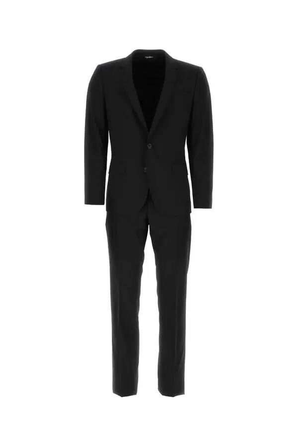 Dolce & Gabbana Stretch Wool Tuxedo - Black