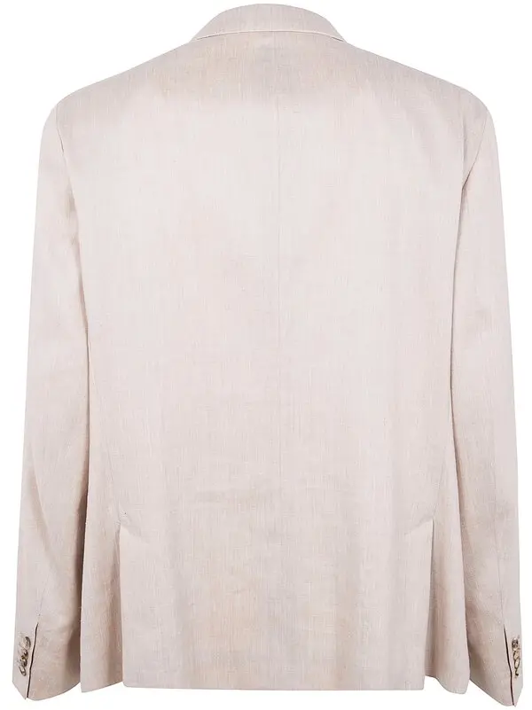 Paul Smith Tailored Linen Wool Blend Jacket