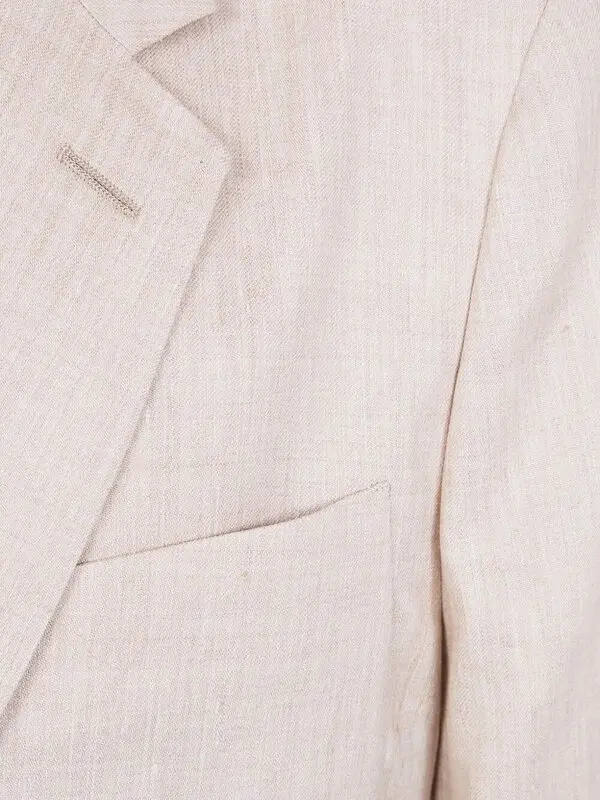 Paul Smith Tailored Linen Wool Blend Jacket