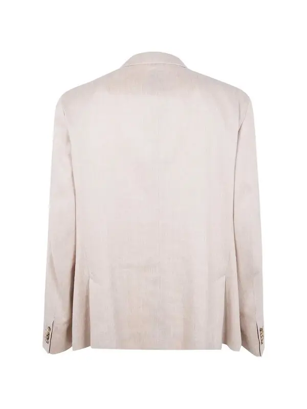 Paul Smith Tailored Linen Wool Blend Jacket