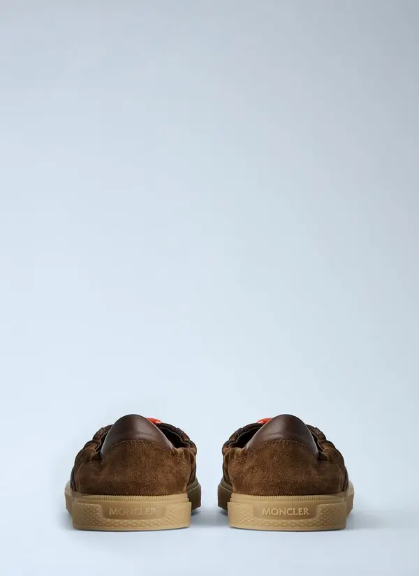 Moncler Vera Suede Leisure Sneakers - Brown