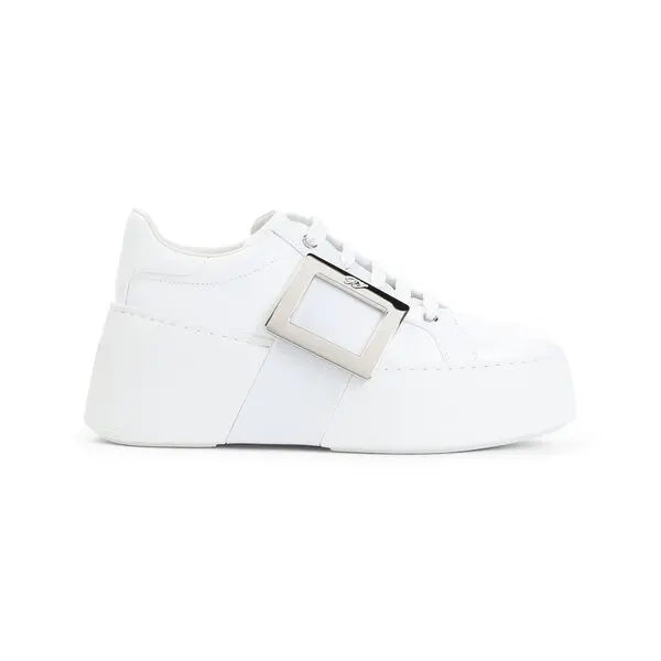 ROGER VIVIER Viv` Skate Sneakers - White