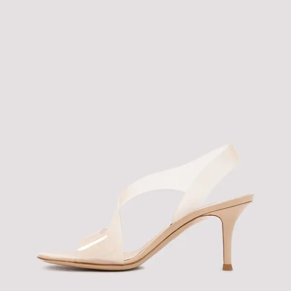 GIANVITO ROSSI Pvc Metropolis Slingback Sandals - Multicolor