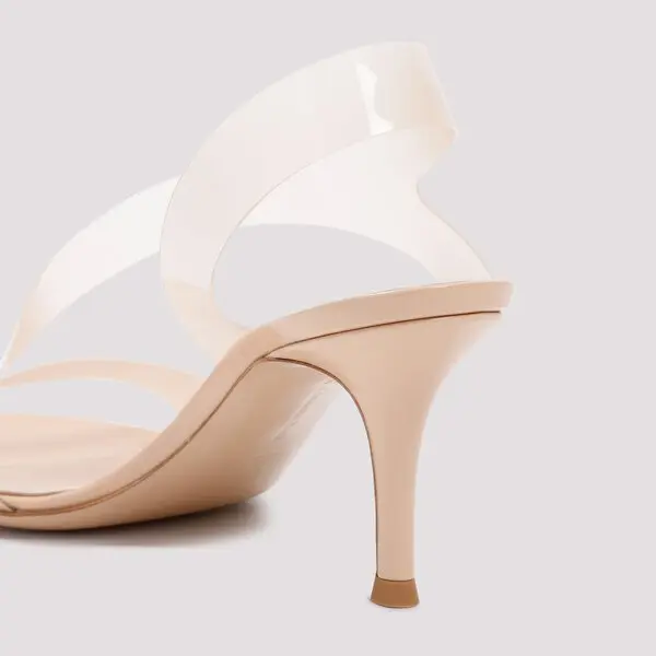 GIANVITO ROSSI Pvc Metropolis Slingback Sandals - Multicolor