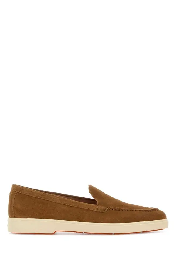 Santoni Yalta Loafers - Brown