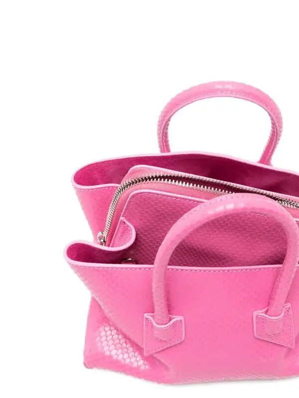 Attico Leather Tote Bag - Multicolor