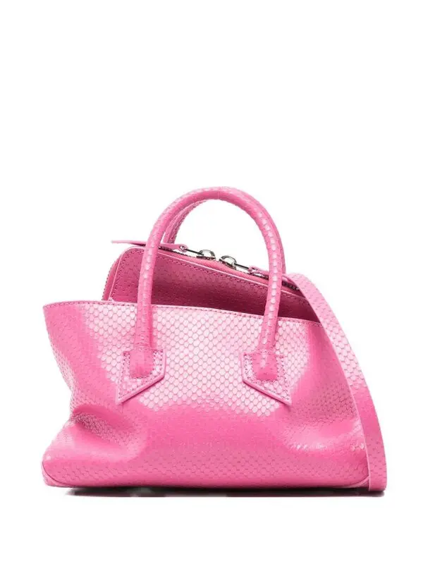 Attico Leather Tote Bag - Multicolor