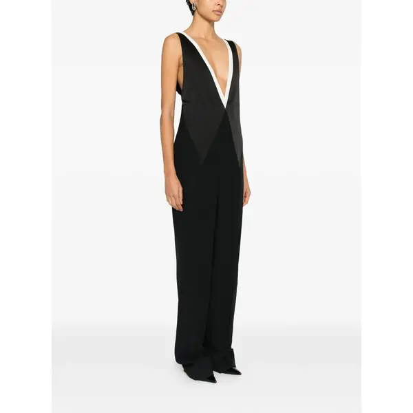 TOM FORD Sleeveless V-neck Jumpsuit