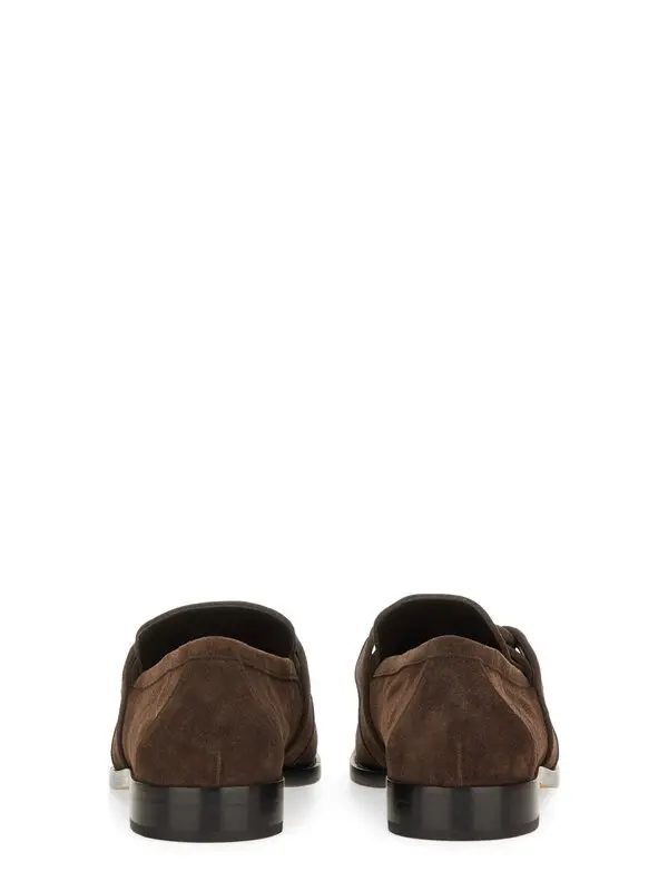 Bottega Veneta Astaire Loafers With Knot Detailing - Brown