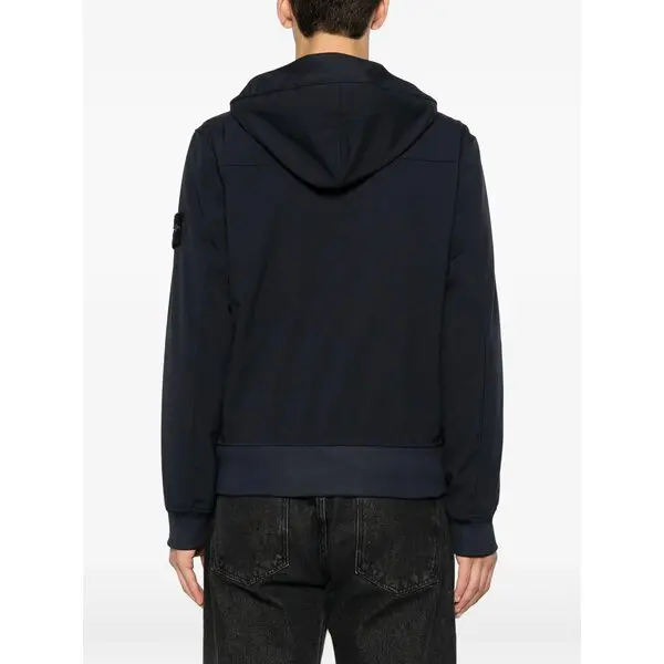 Stone Island Hooded Jacket - Blue