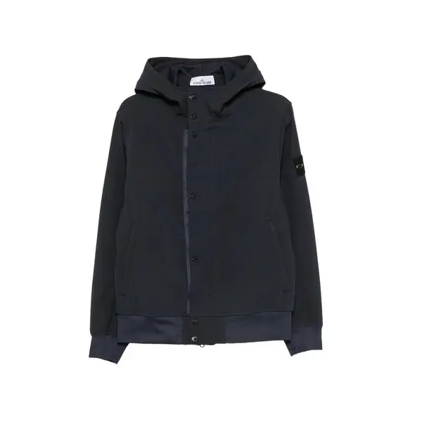 Stone Island Hooded Jacket - Blue