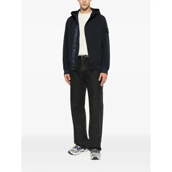 Stone Island Hooded Jacket - Blue