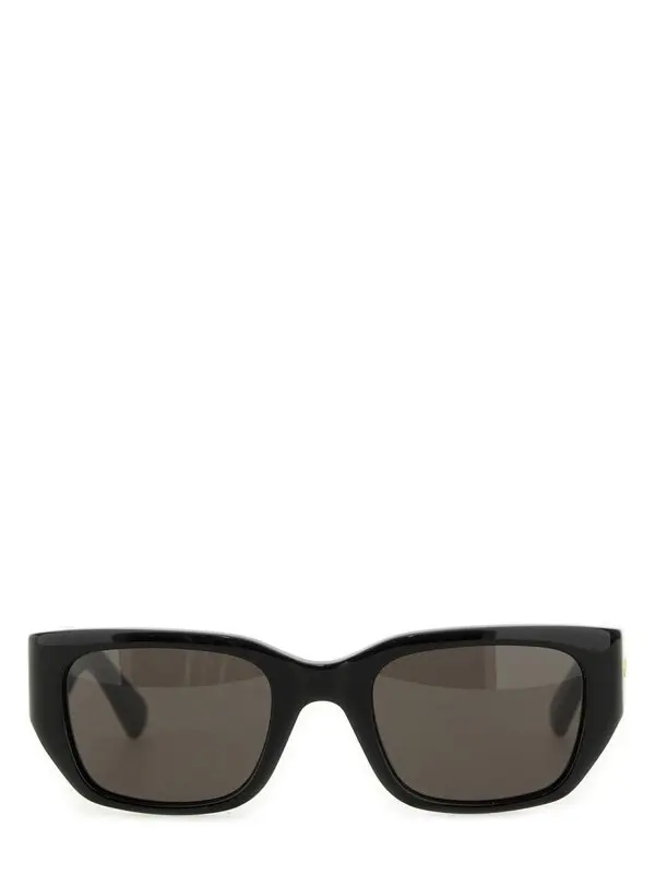 Bottega Veneta Square Braided Sunglasses - Black