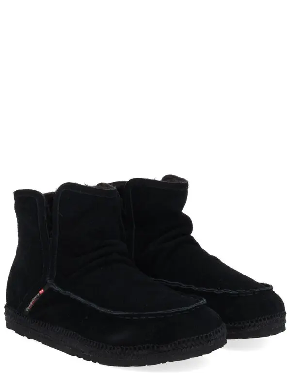 DIESEL® Leather Boots - Black