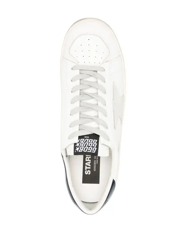 GOLDEN GOOSE Stardan Leather Sneakers - Multicolor