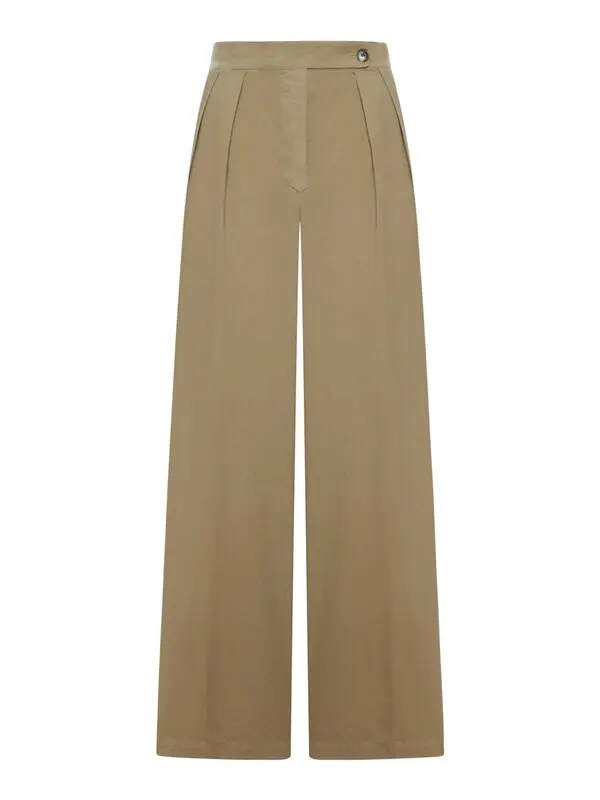 Dries Van Noten Pleated Wide-leg Trousers - Multicolor