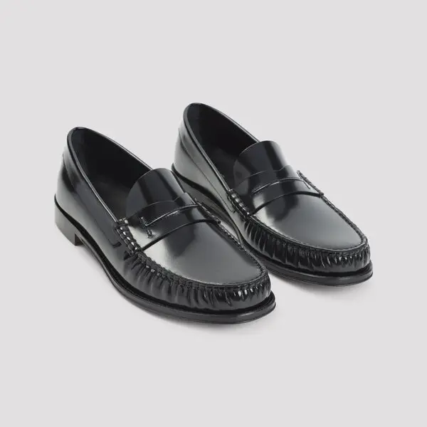 TOM FORD Calf Leather Penny Loafers