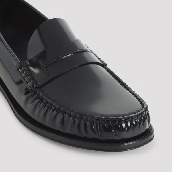 TOM FORD Calf Leather Penny Loafers