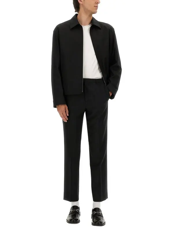 Gucci Cotton Twill Jacket With Striped Detail