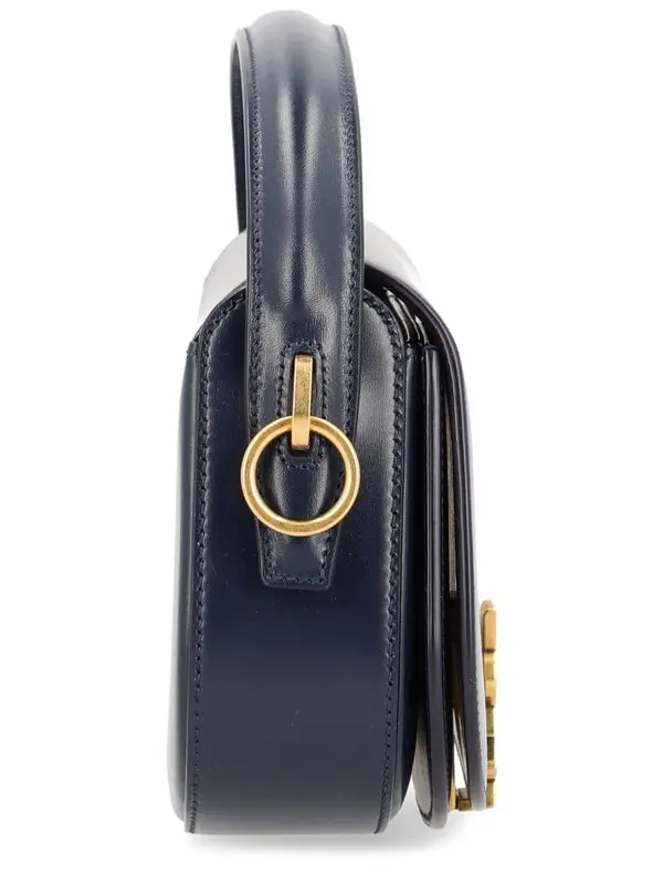 Saint Laurent Voltaire Bag With Logo - Blue