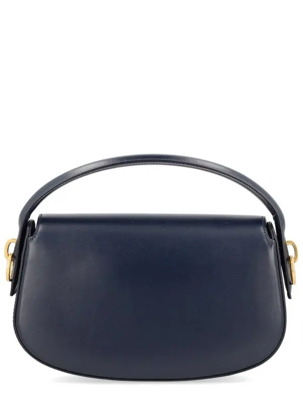 Saint Laurent Voltaire Bag With Logo - Blue