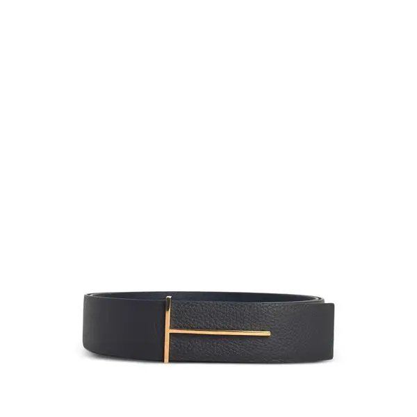 TOM FORD Leather Belt With Pin-buckle Fastening - Brown