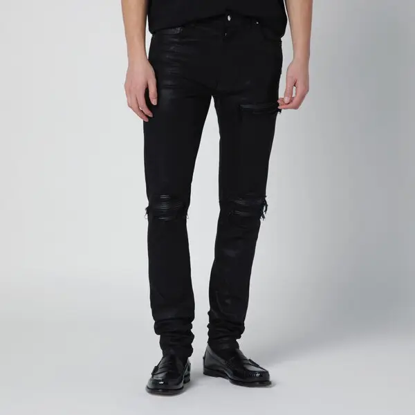 Amiri Waxed Skinny Jeans