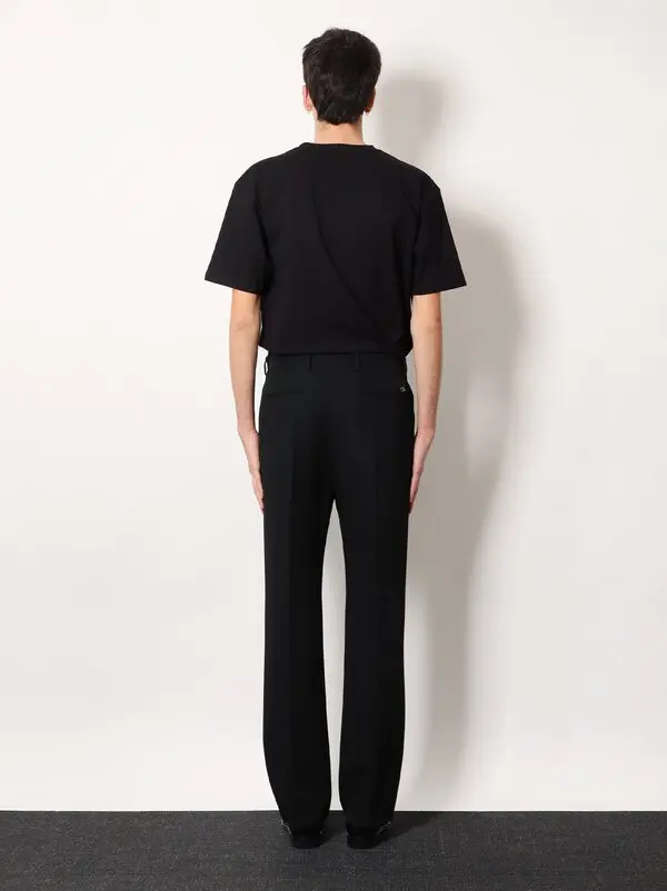 Valentino Garavani Virgin Wool Tailored Trousers - Multicolor