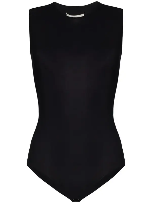 MAISON MARGIELA Round Neck Basic Bodysuit