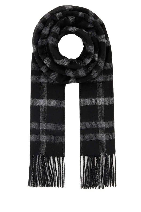 Saint Laurent Embroidered Silk Blend Scarf - Multicolor