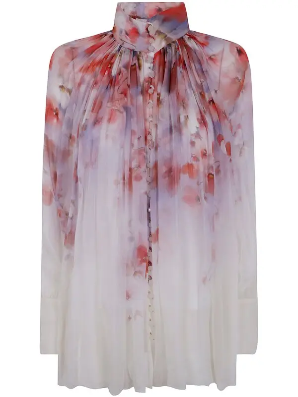 Zimmermann Crush Smock Blouse
